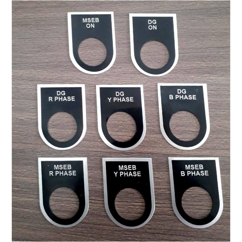 INDUSTRIAL NAMEPLATES AND PANELS GALLERY | Panse Lasers